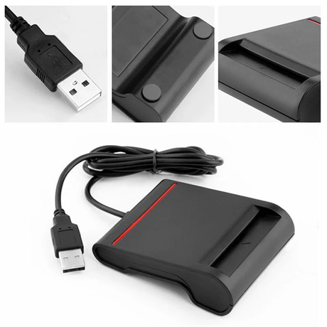 Allkei Smart card reader for sim slot power bank & id card